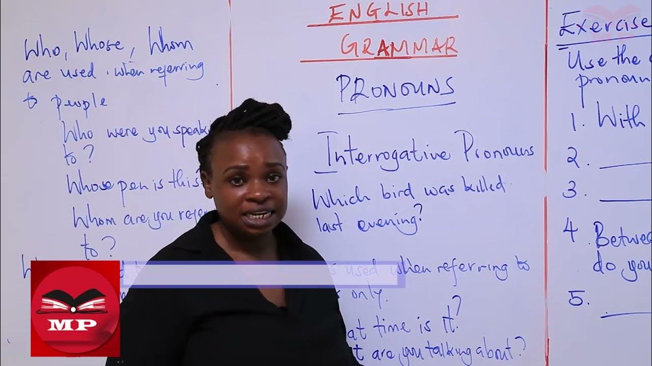ENGLISH GRAMMAR - PRONOUNS - YouTube