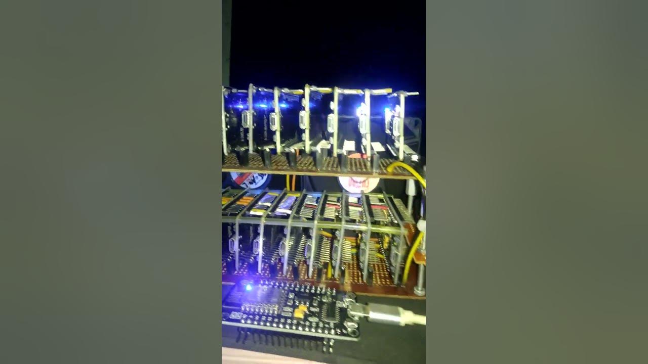 Mining Rig Duino Coin Dengan 20 Esp 8266 Youtube
