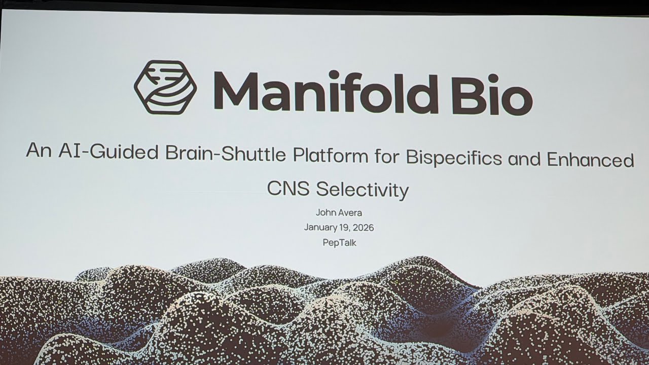 Manifold Bio - An AI-Guided Brain Shuttle Platform - YouTube