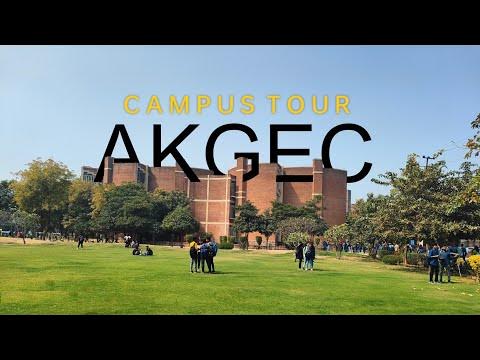AJAY KUMAR GARG ENGINEERING COLLEGE GHAZIABAD | CAMPUS TOUR - YouTube