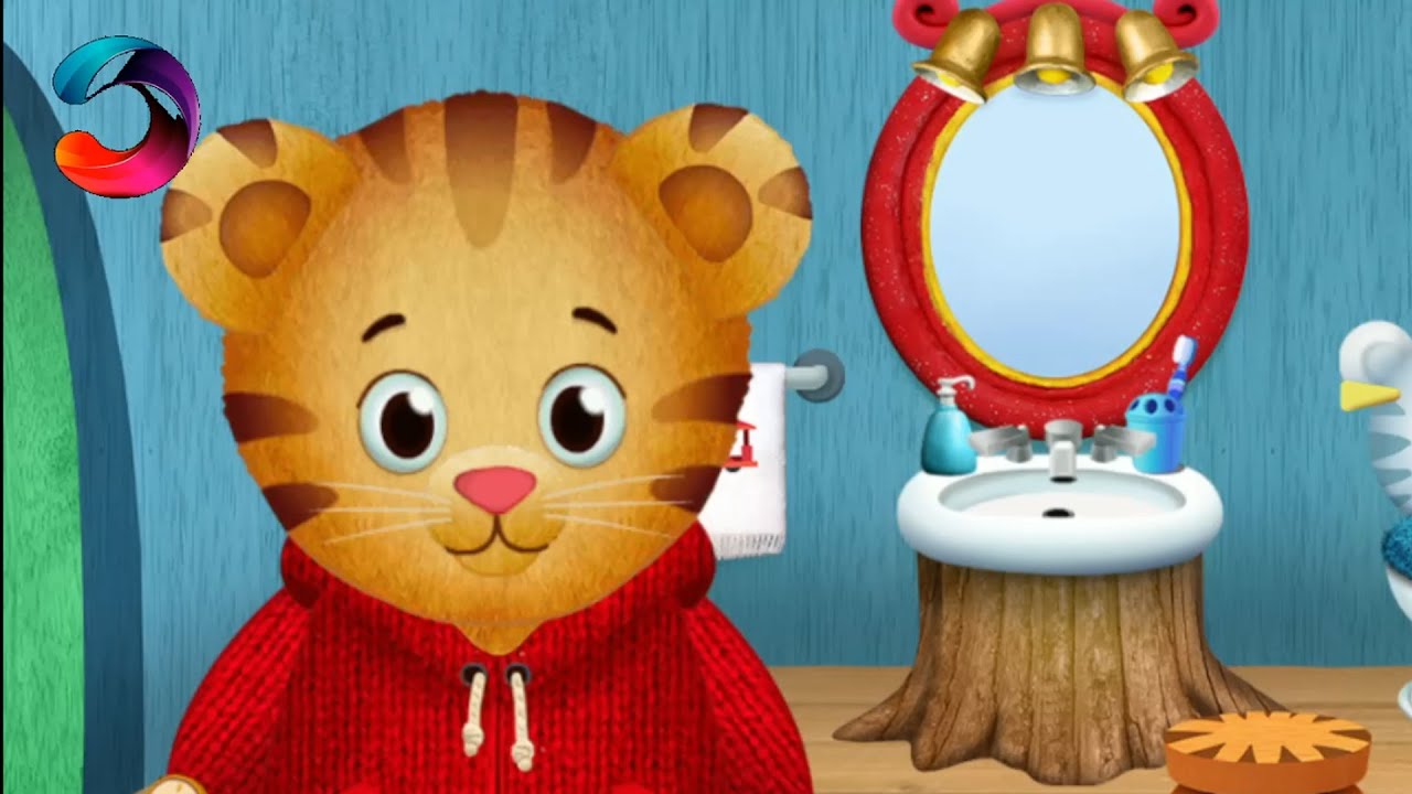 Daniel Tiger's Neighborhood Games Episodes 215 In my bathroom - YouTube