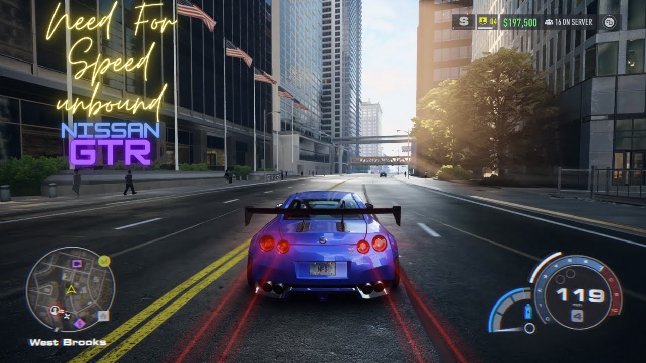Nissan GTR (R35) | Need For Speed Unbound | Free Roam Gameplay - YouTube