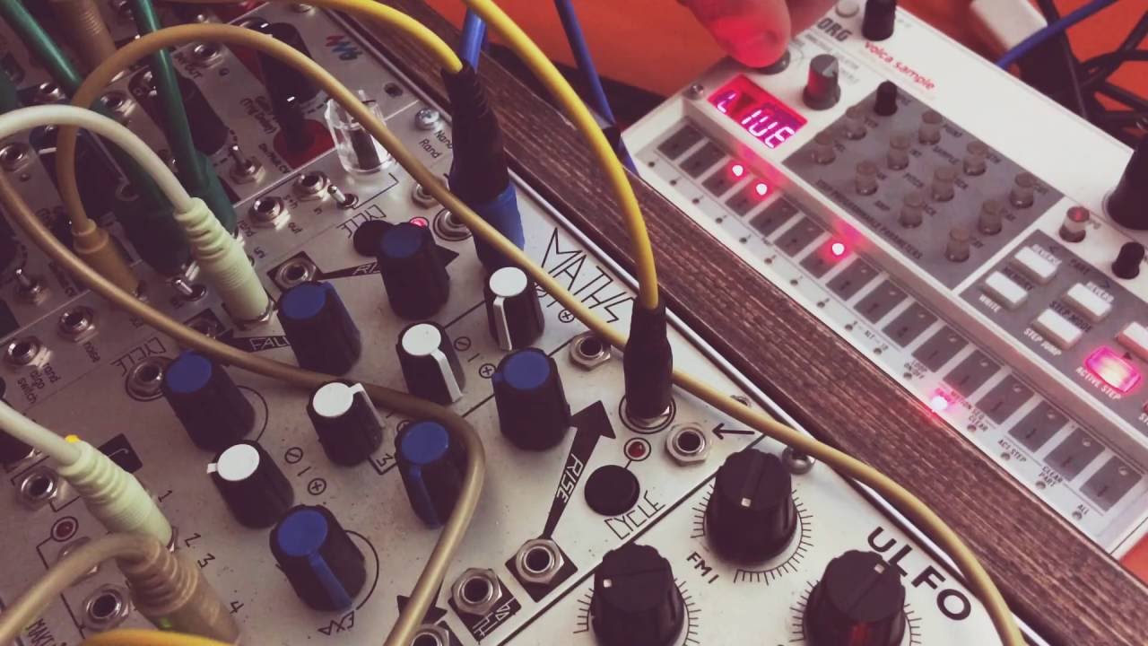 Voltage Controlled Volca Sample First Jam - YouTube