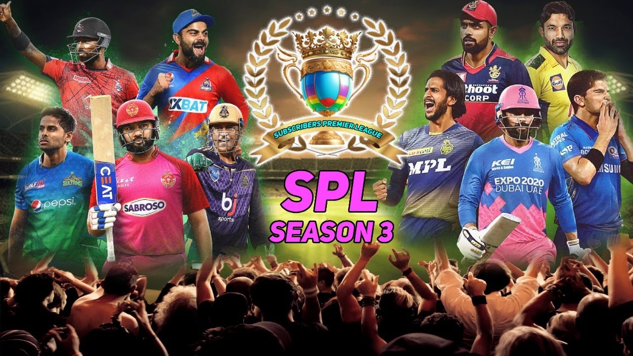 SPL Season 3 🏆 | Subscribers Premier League 🏆- Semi Finals | CRICKET 24 ...