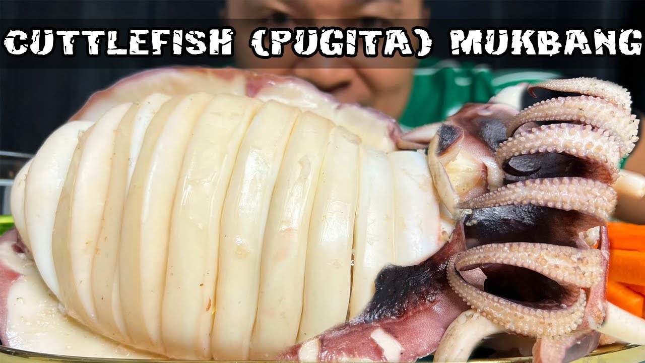 Cuttlefish (Pugita) Mukbang | Pinoy Mukbanger | OFW Mukbang - YouTube