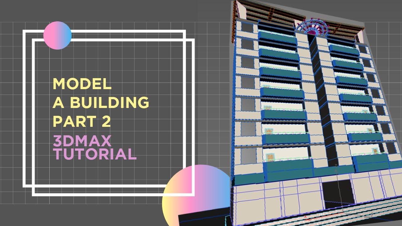 Modeling a Building in 3d Max | Tutorial | Pt2 - YouTube
