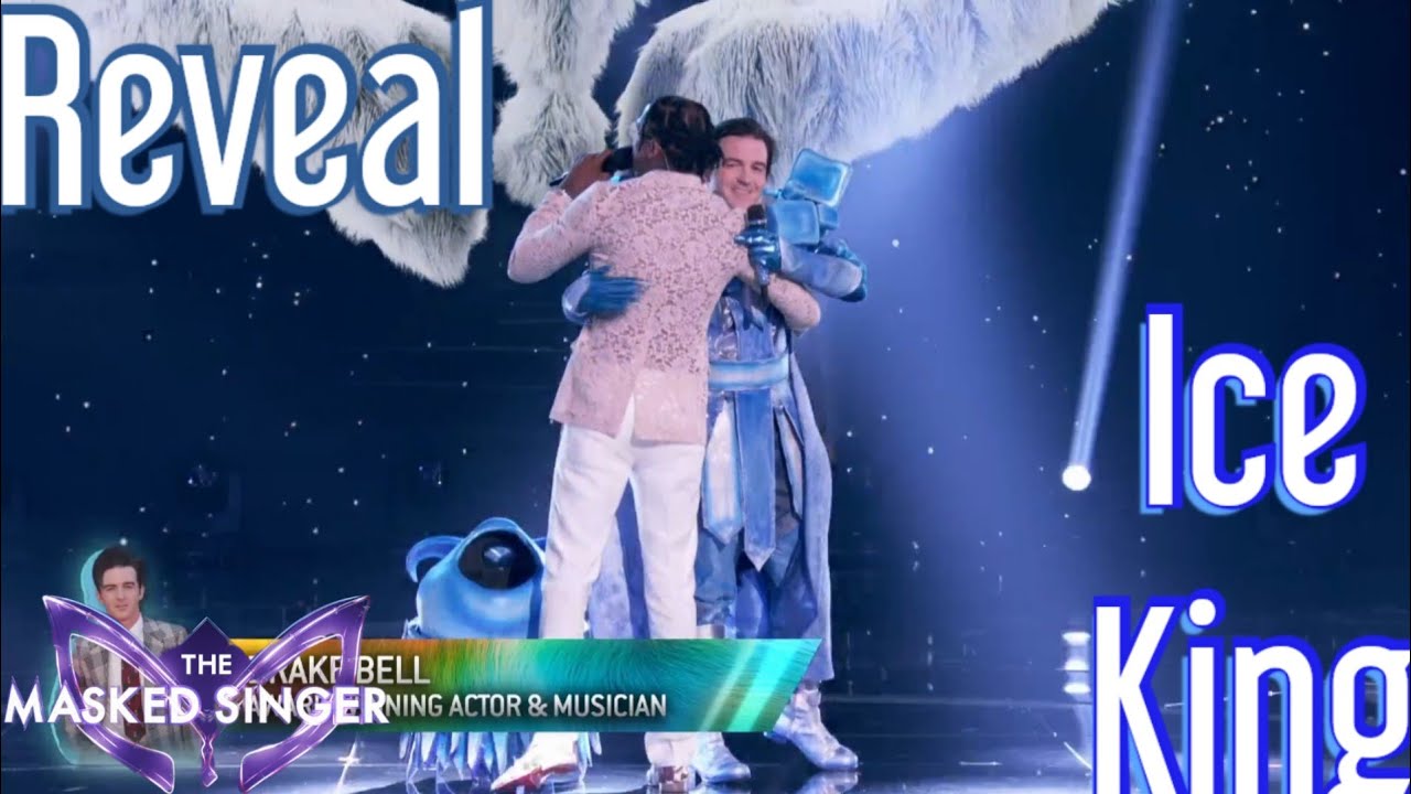 The Ice King Revealed / Drake Bell / The Masked Singer USA Season 12 Ep ...