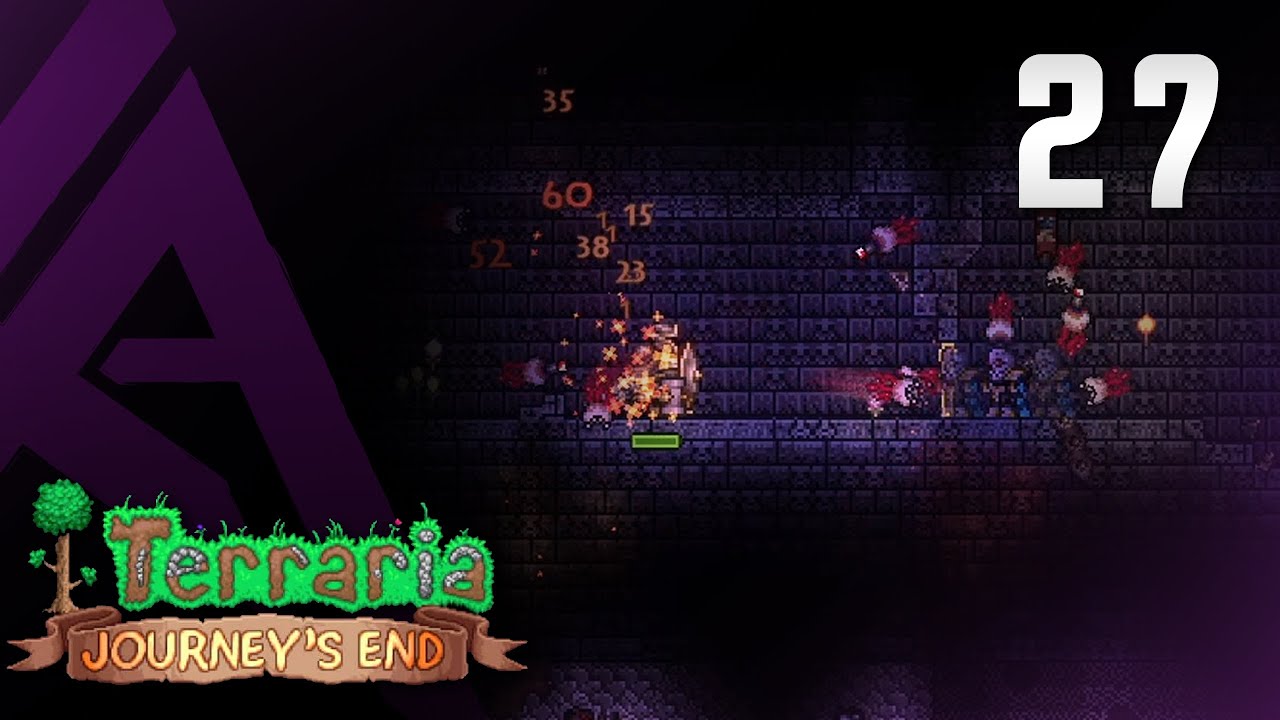 Terraria : Journeys End - Part 27 - Deathtrap Dungeon - YouTube