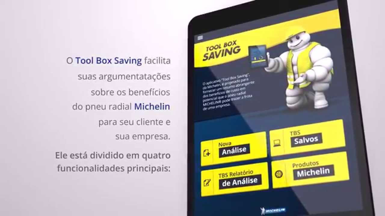 Michelin - Apresentação Aplicativo Tool Box Saving - YouTube