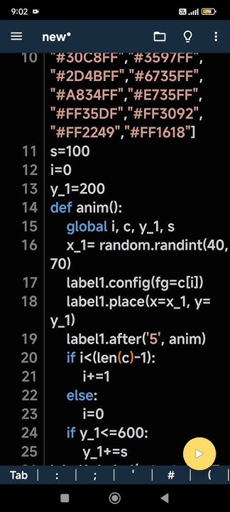 Text animation: Python - YouTube