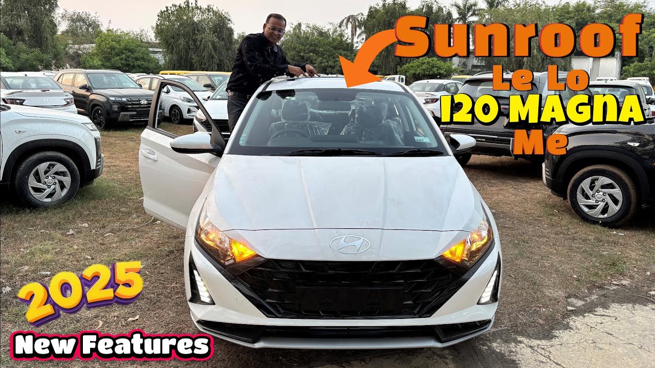 Now with Sunroof ! Latest Updated New HYUNDAI I20 MAGNA 2025 - YouTube