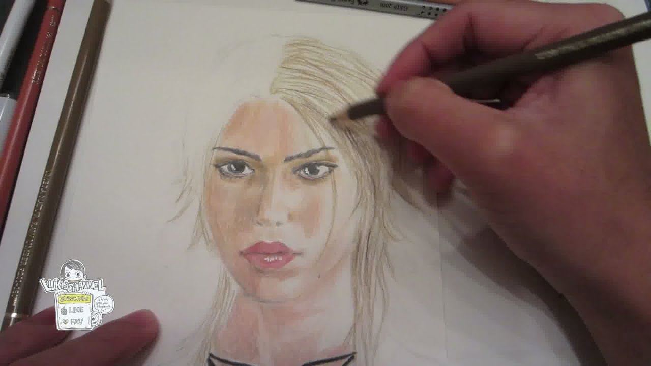 How to draw Tomb Raider: Lara Croft (2013)- 100 Subscriber Special ...