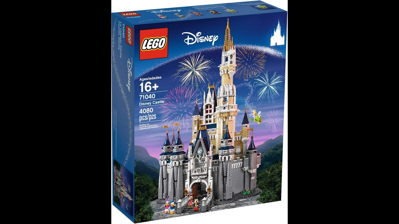 Lego Disney Castle set review 71040 - YouTube