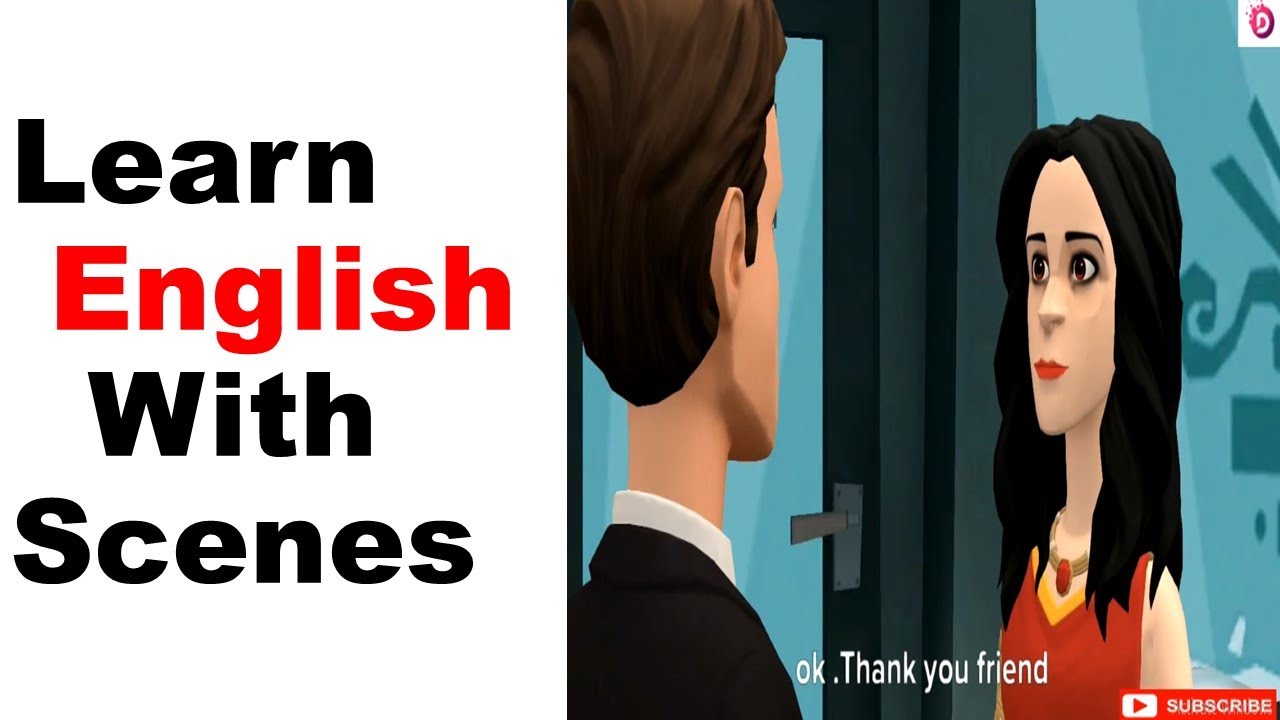 English conversation learn by small scenes - YouTube
