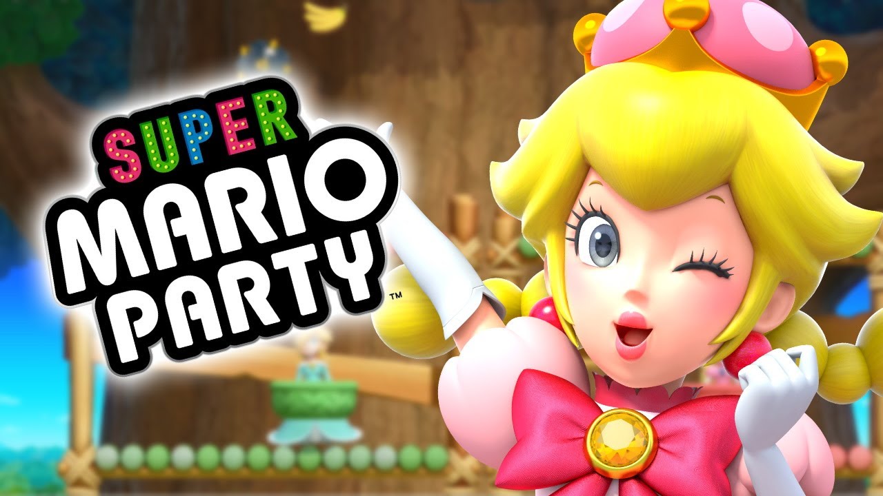 Super Mario Party | Fruit Forecast with Peach (Master CPU) - YouTube