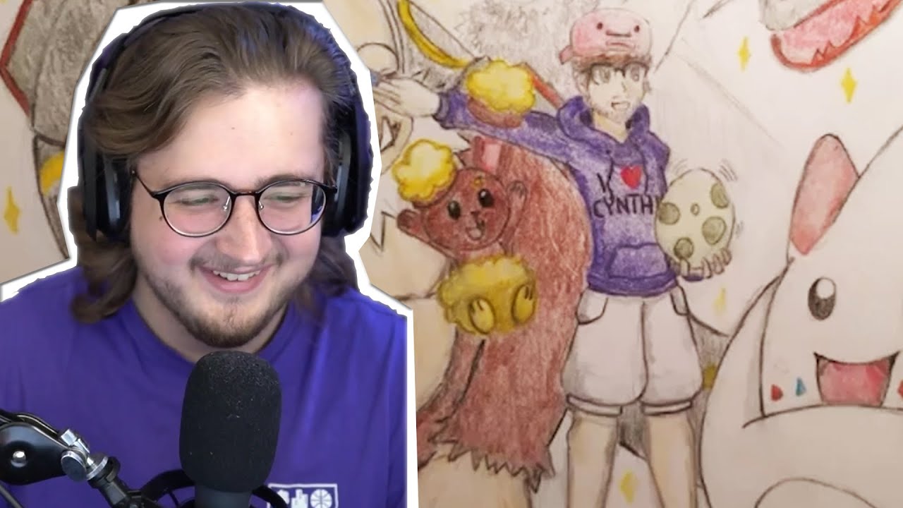 Purplecliffe Reacts to Fanart! - YouTube