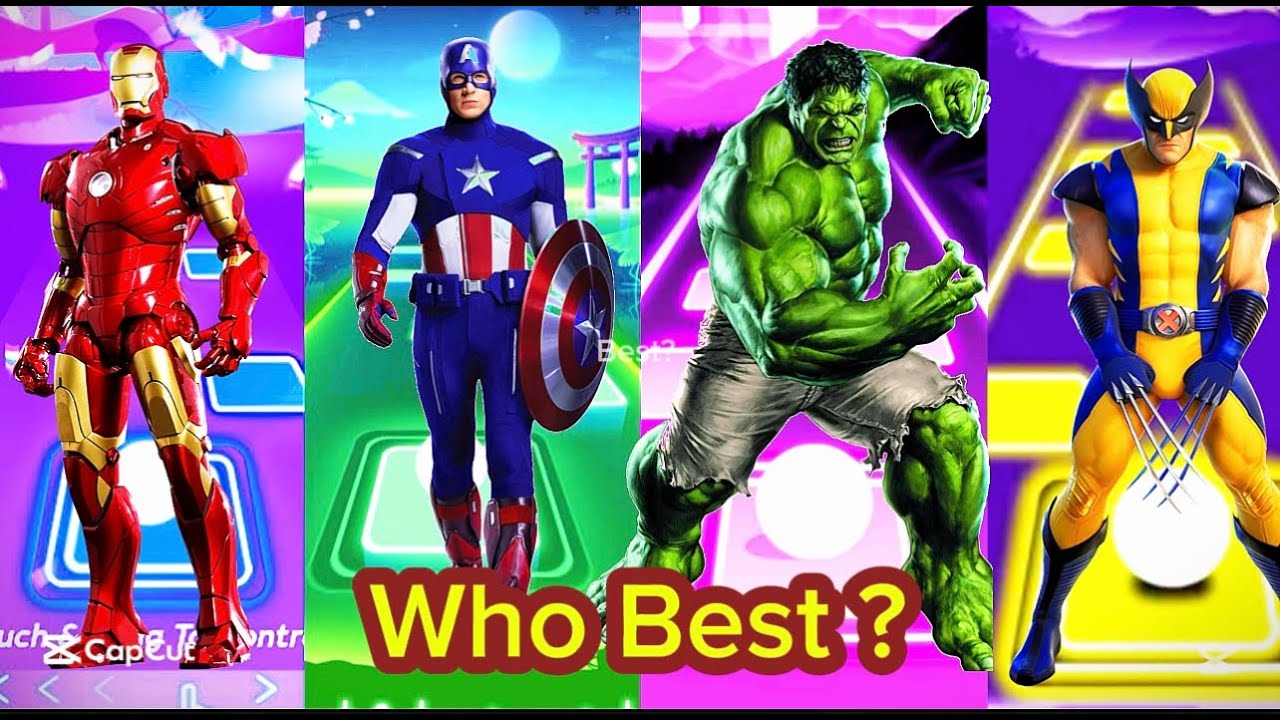 Tileshop EDM Rush -Ironman vs Superhero vs Hulk vs Rosomaxa - YouTube