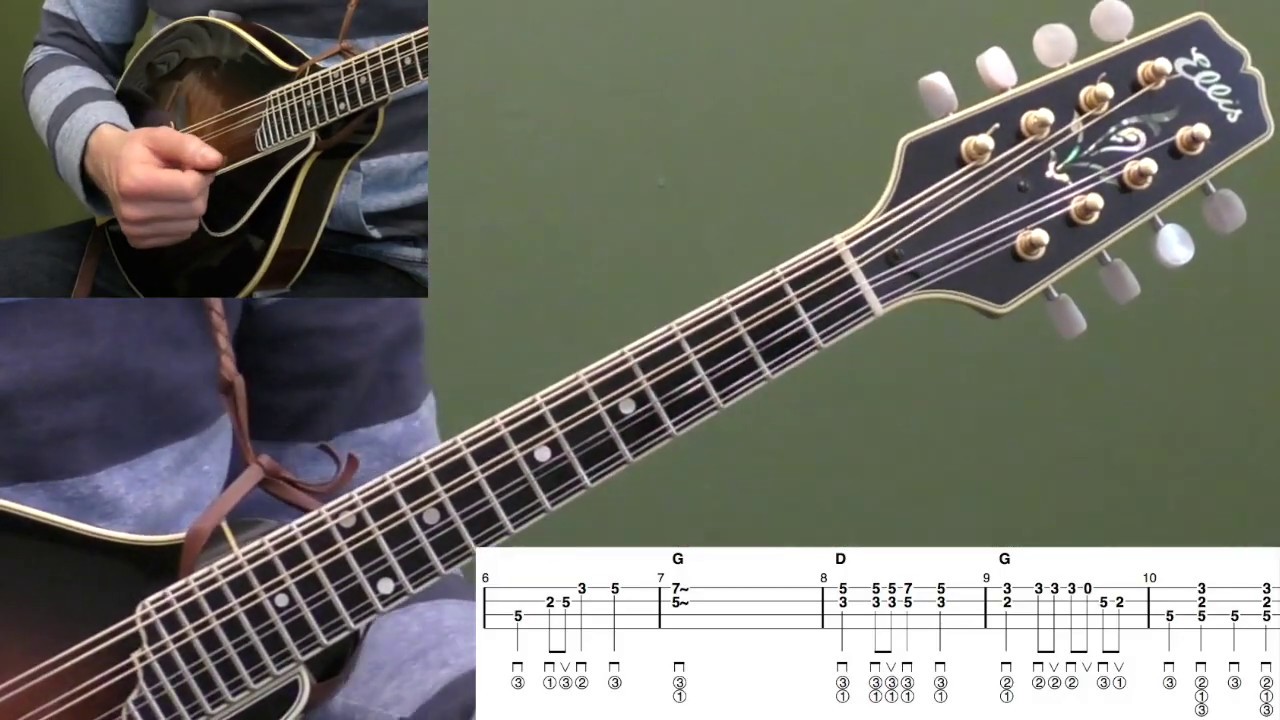 Free Mandolin Lesson: Gospel Style Mandolin Kickoff - YouTube