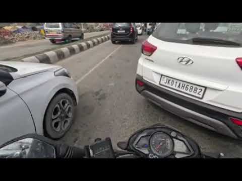 Riding in highway with cheoas 