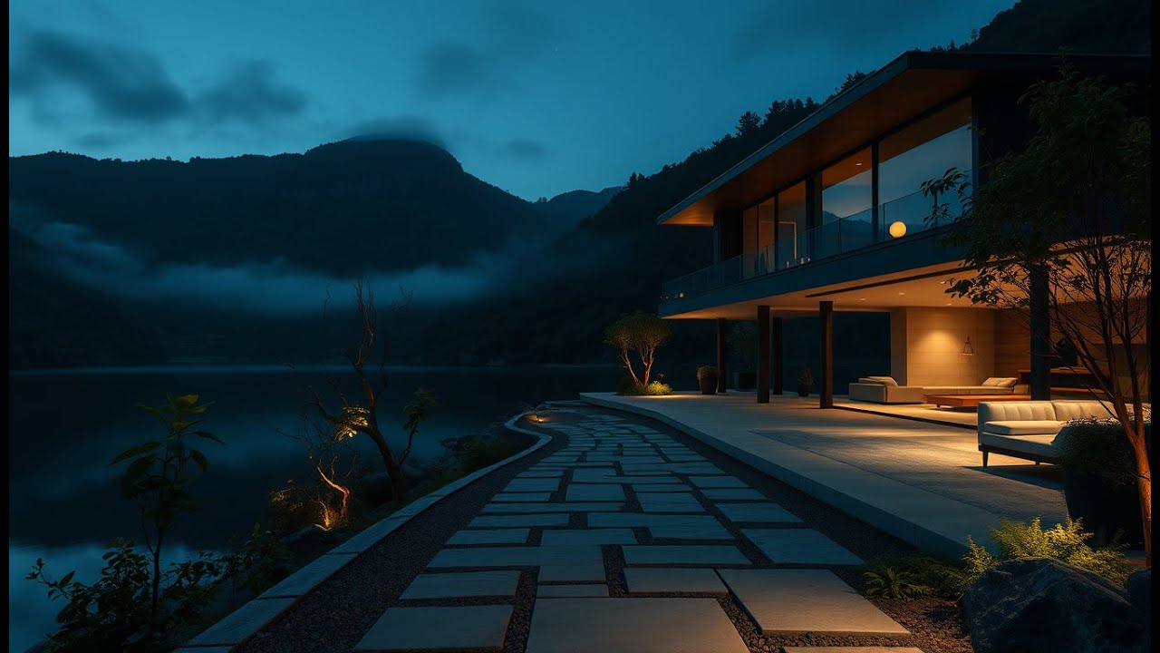 Calm Night BACKGROUND MUSIC for Concentration - YouTube