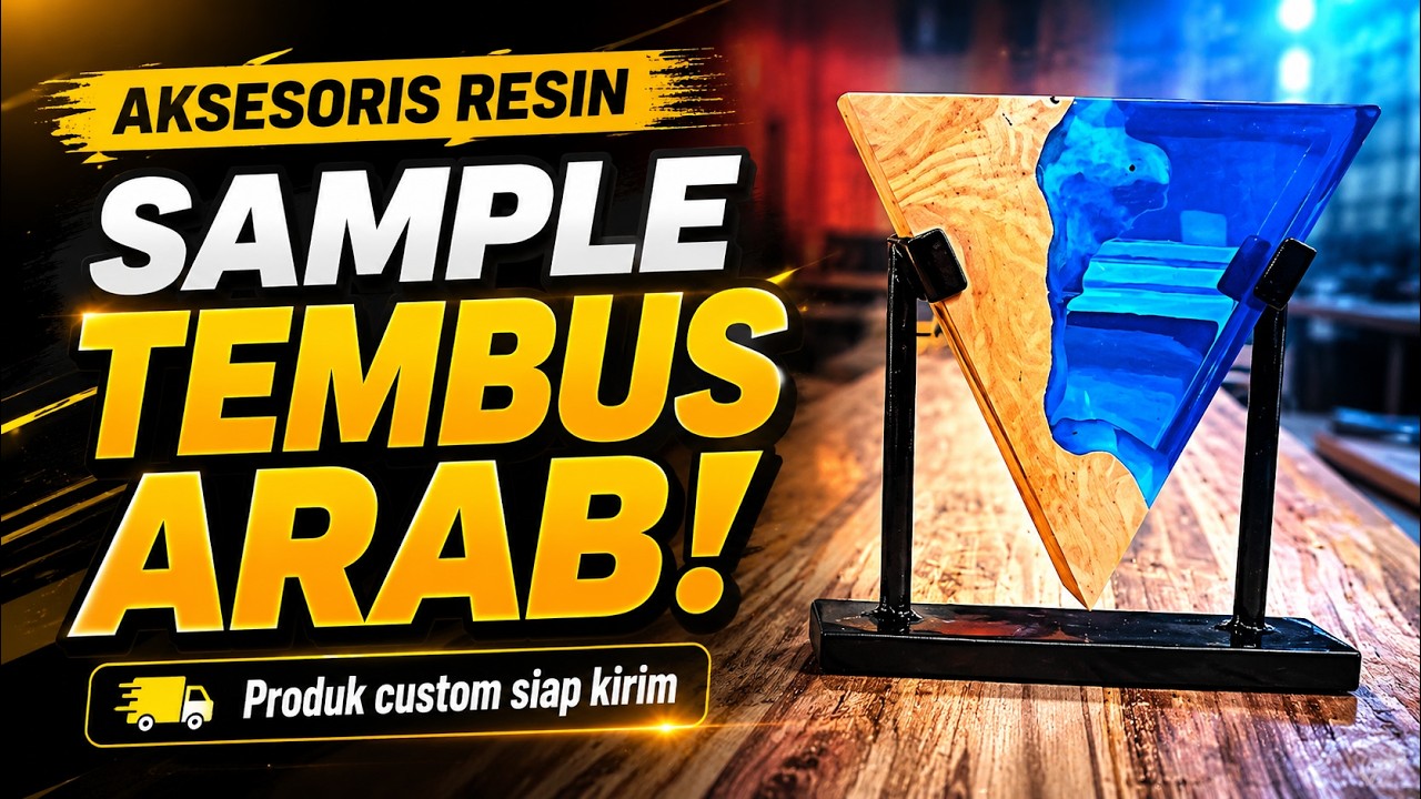 Cara Membuat Aksesoris Resin - Kerajinan Resin - Kreasi Resin - YouTube