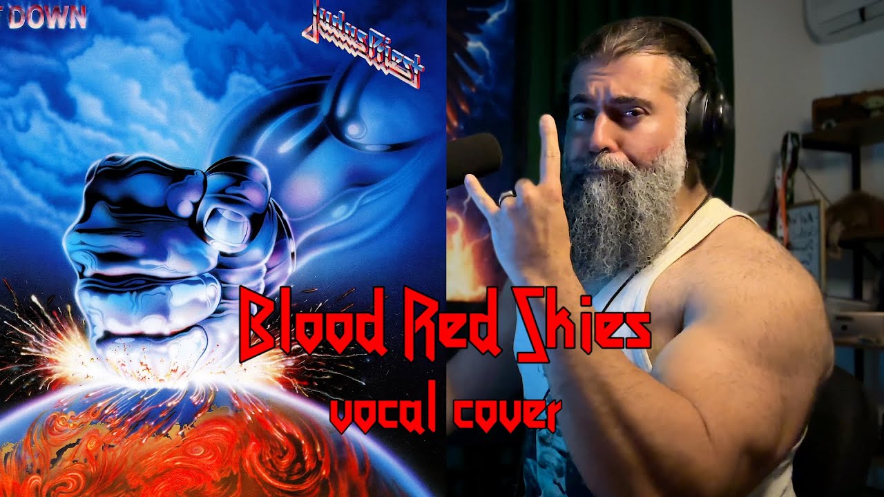 Judas Priest - Blood Red Skies (Berzan Önen vocal cover) - YouTube