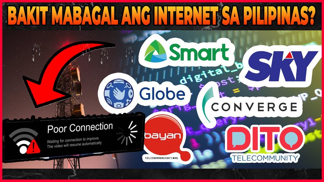 🔴 DAHILAN kung BAKIT MABAGAL at MAHAL ang INTERNET sa PILIPINAS kumpara ...