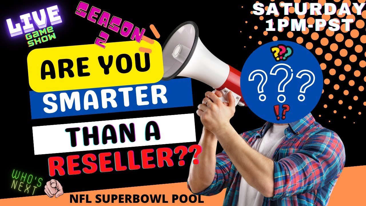 ARE YOU SMARTER THAN A RESELLER ??? LIVE TRIVIA GAME - YouTube
