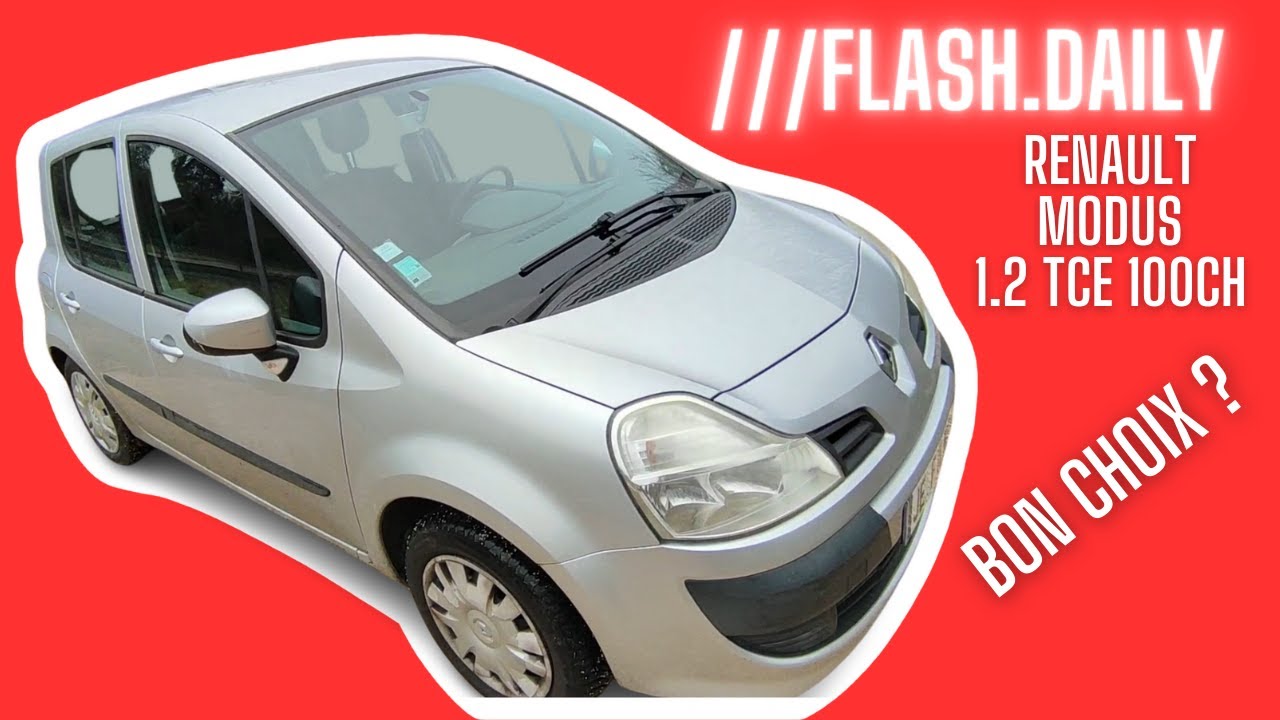 FLASH DAILY : la Renault Modus ! Une voiture discutable... - YouTube