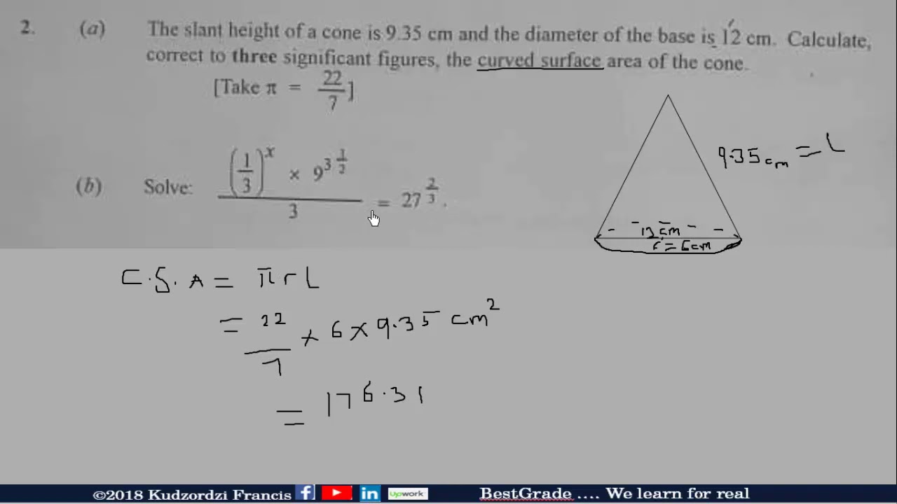 WASSCE 2019 NovDec question 2 - YouTube