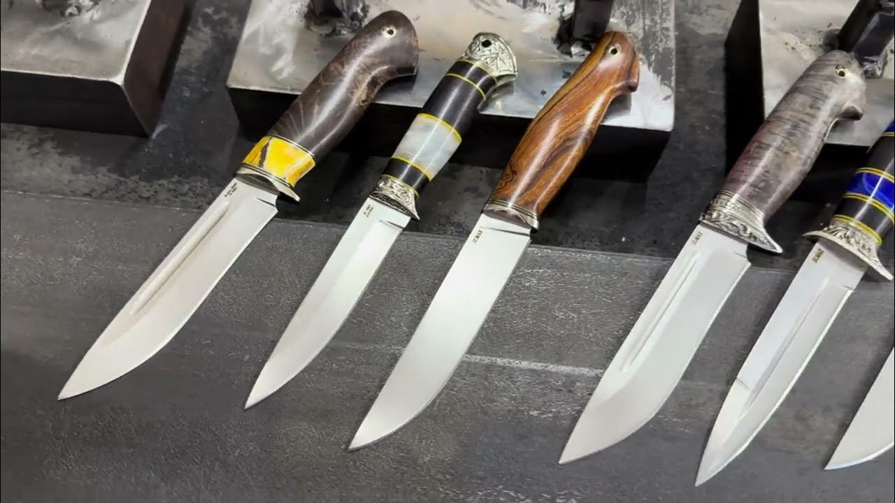 Санкционочка! Обзор ножей в наличии из порошков стали Elmax, M390, S390. - YouTube