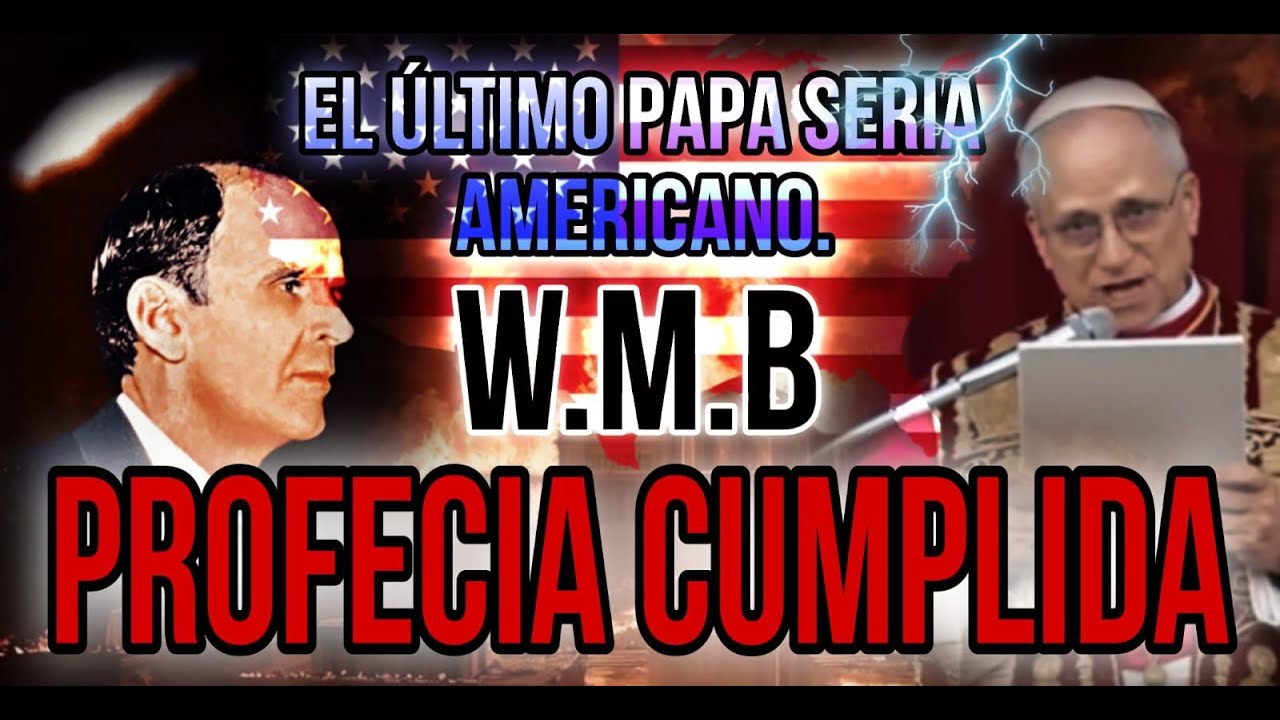 Análisis CUMPLIDO, El Pastor lo dijo hace dos años... ! NUEVO PAPA ...