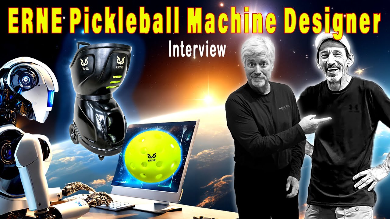 ERNE Pickleball Machine Engineer reviews Trainer Coach Capabilities ...