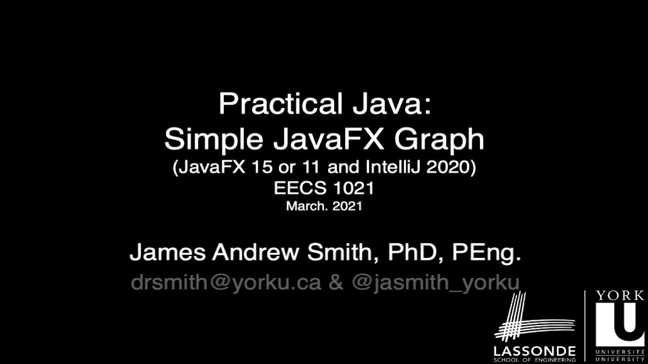 Practical Java: JavaFX Graphs Video 1 of 3: Simple Graph - YouTube