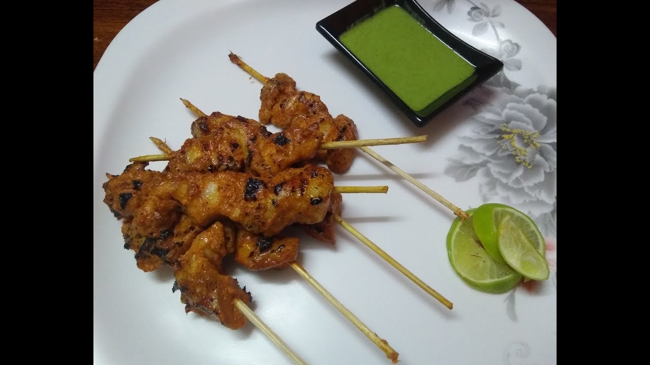 Skewed fish Tikka/ skewed basa fish fillets recipe - YouTube
