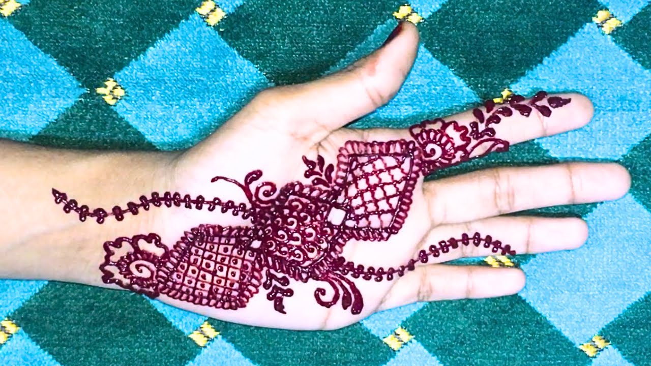 Arabian Stylish Mehandi Designs 🥰😘 - YouTube