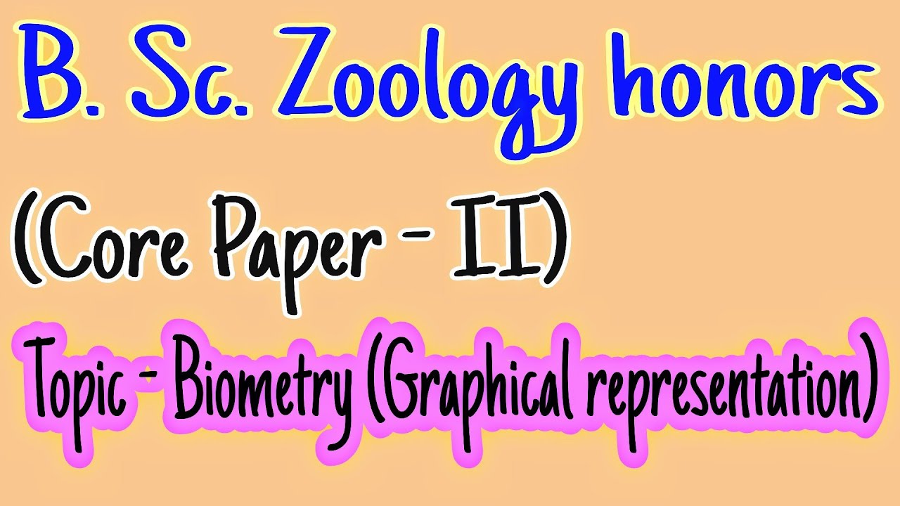 Biometry | Graphical representation | B. Sc. Zoology honors paper ...
