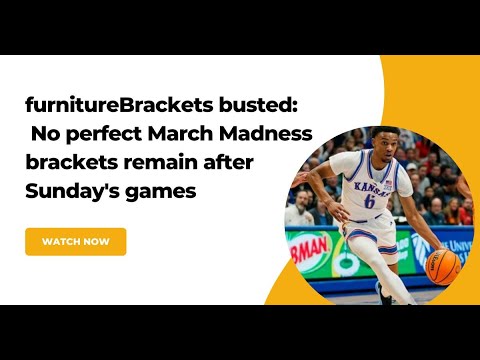 😱 Brackets BUSTED! No Perfect March Madness Brackets Left After Sunday’s Games 🏀 📉 - YouTube