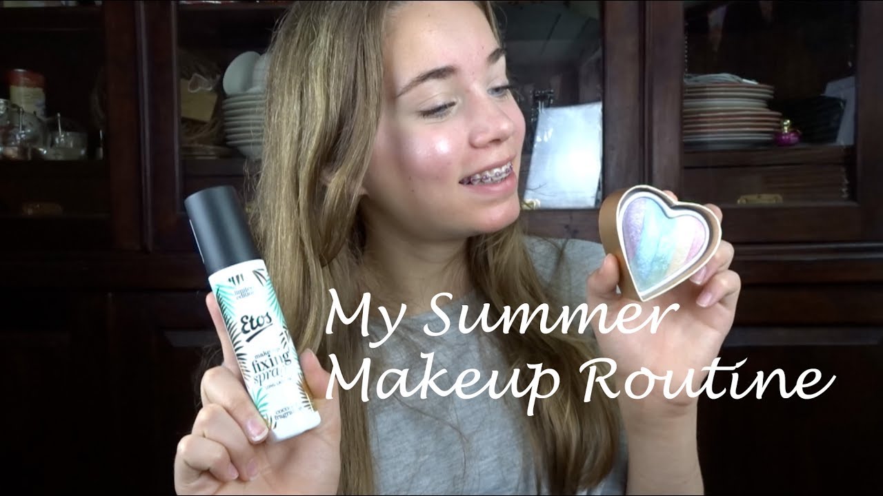 My Summer Makeup Routine - YouTube