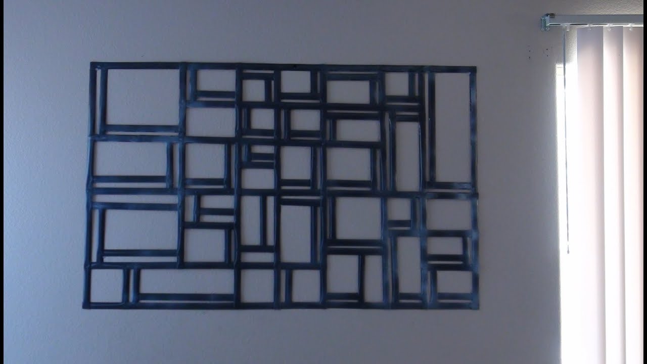 DIY: Upcycled Plastic Rectangular Wall Hanging Decor {MadeByFate} #389 ...