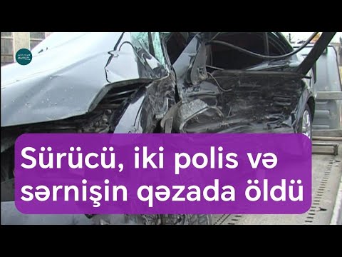 Culfada DƏHŞƏTLİ QƏZA: 4 nəfər öldü - İkisi polisdir | Təfərrüat 
