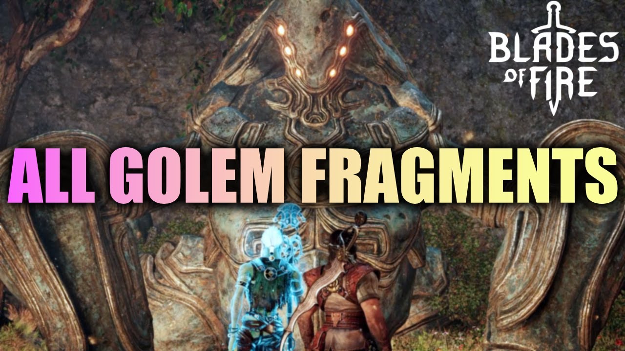 How to Get ALL Golem Fragments & Cross the Cursed Bridge | Blades of ...