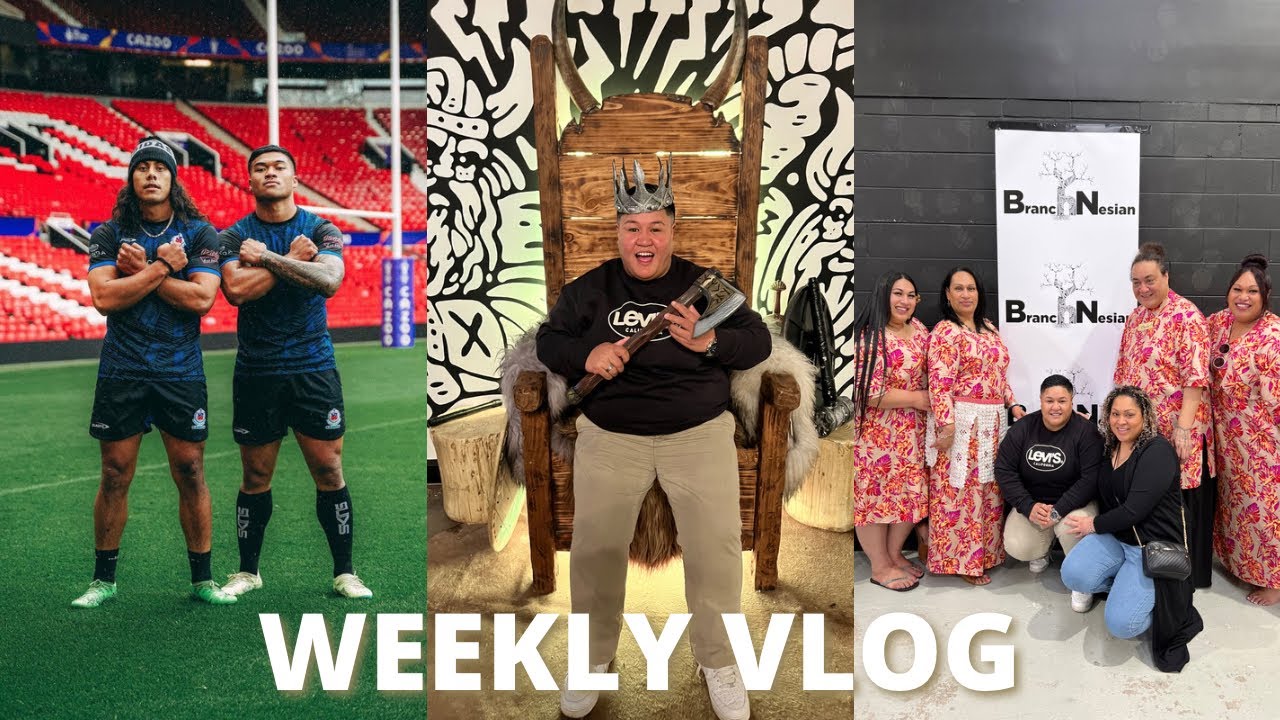 WEEKLY VLOG | proud moment in samoan history! 🇼🇸 seafood boil + branch ...
