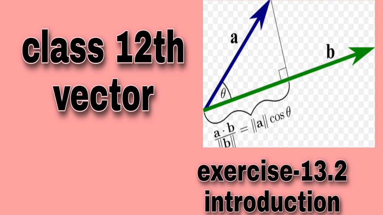 Vector-exercise 13.2 introduction - YouTube