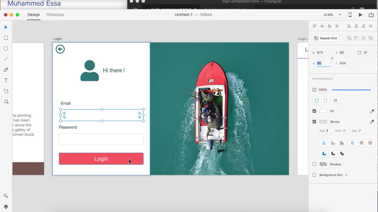 29 Angular UI design - YouTube