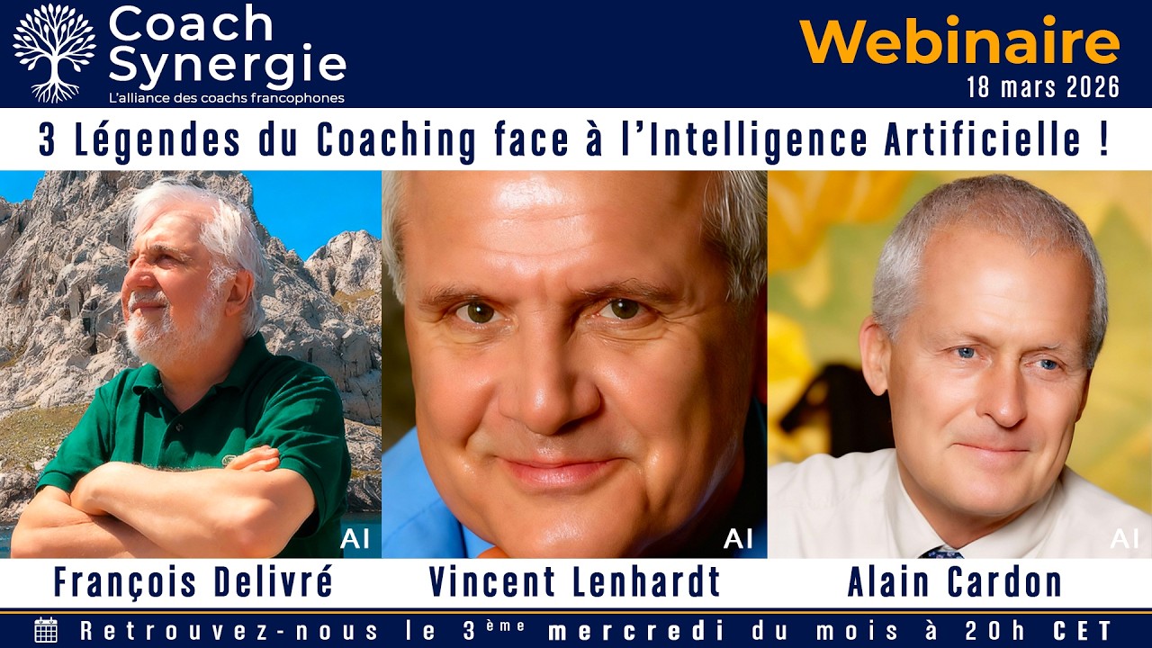 3 Légendes du Coaching face à l’IA | François Delivré, Vincent Lenhardt ...