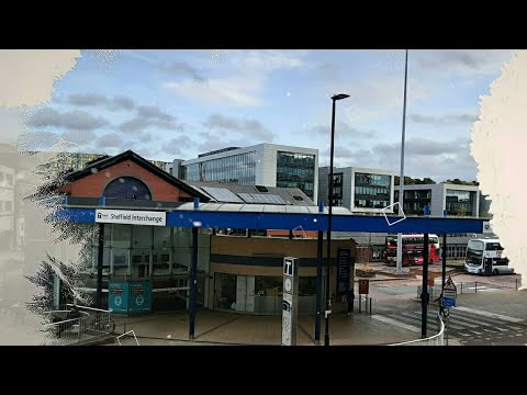 Sheffield Interchange/Bus Station England - YouTube