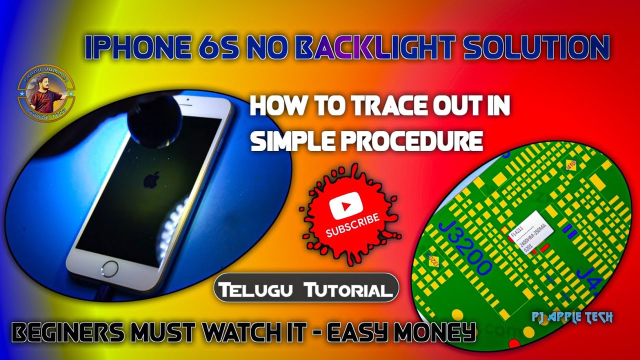How to Fix iPhone No Backlight issue|| - YouTube