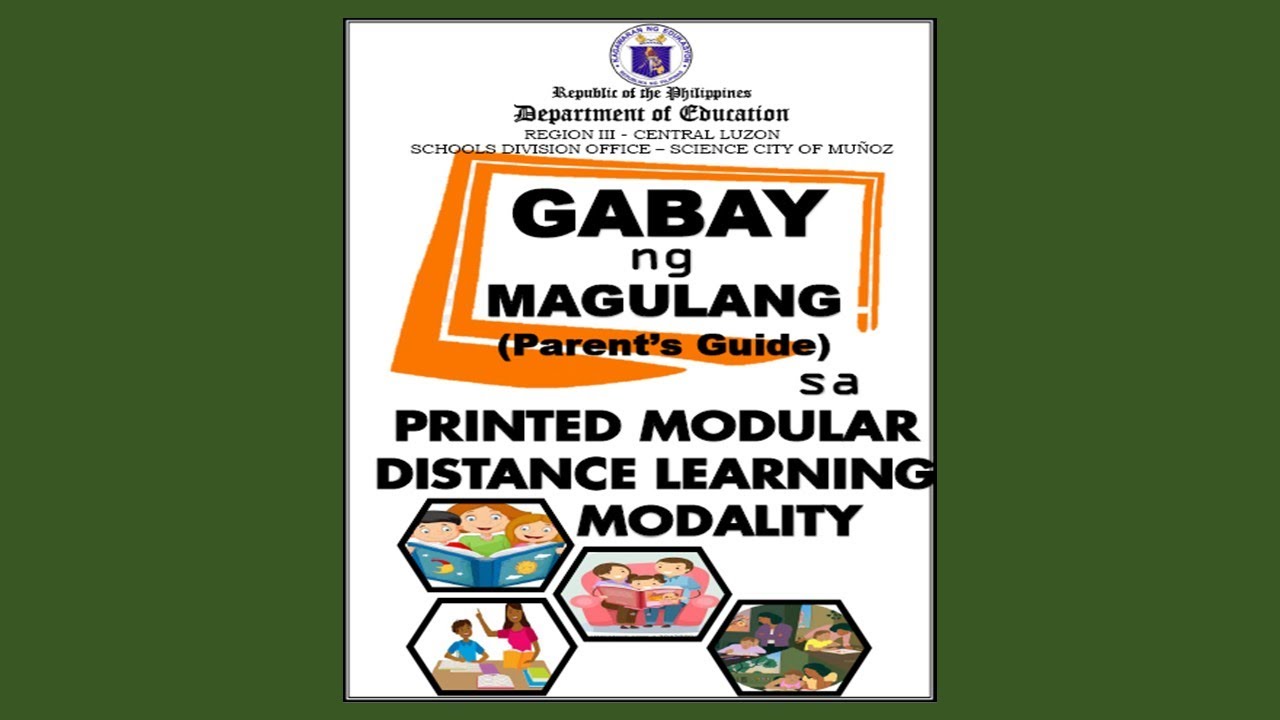 Gabay ng Magulang sa Printed Modular Distance Learning Modality - YouTube