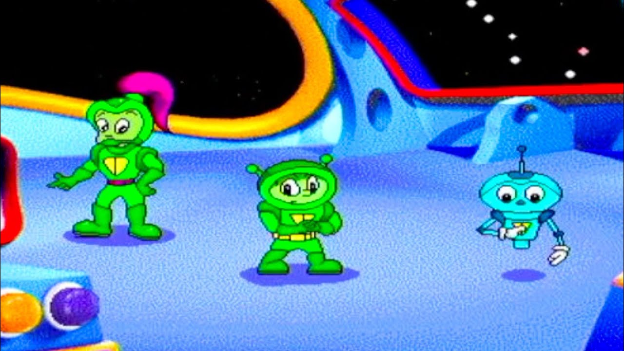 RARE Math Blaster Jr Demo - From Davidson Product Sampler (1995) - YouTube